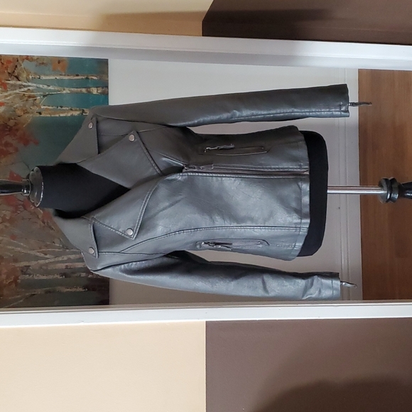 Max Studio | Jackets & Coats | Max Studio Faux Leather Jacket | Poshmark
